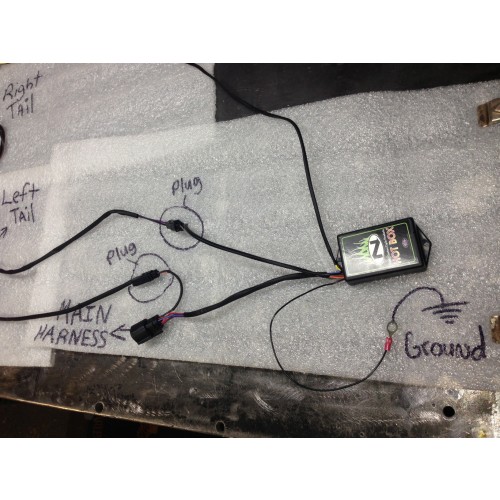 Run, Turn, Brake Module WITH Harness